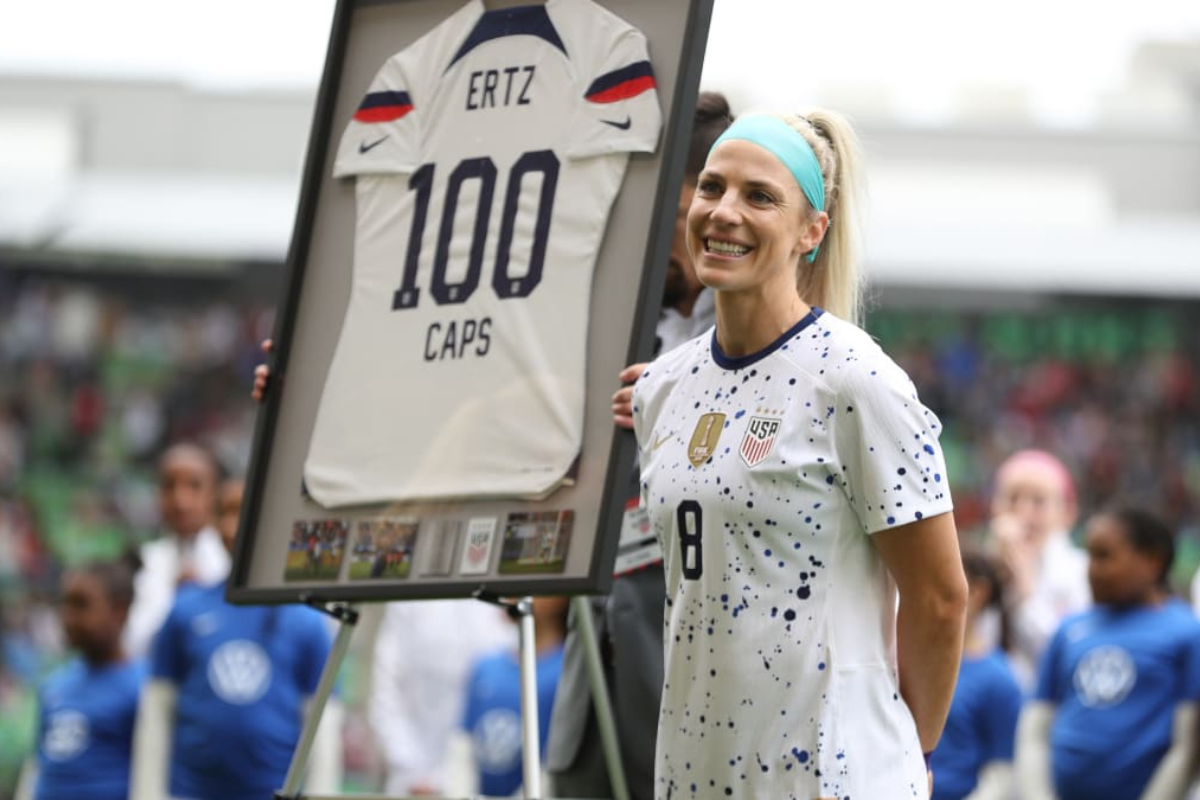 Shes Back How Julie Ertz Improved The Uswnt In Her Return Ahead Of